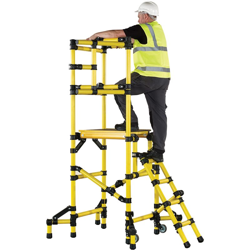 GLASS FIBRE TOWER AND GLASS FIBRE PODIUM - Zig Zag Access