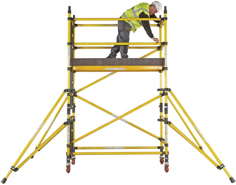 GLASS FIBRE TOWER AND GLASS FIBRE PODIUM - Zig Zag Access