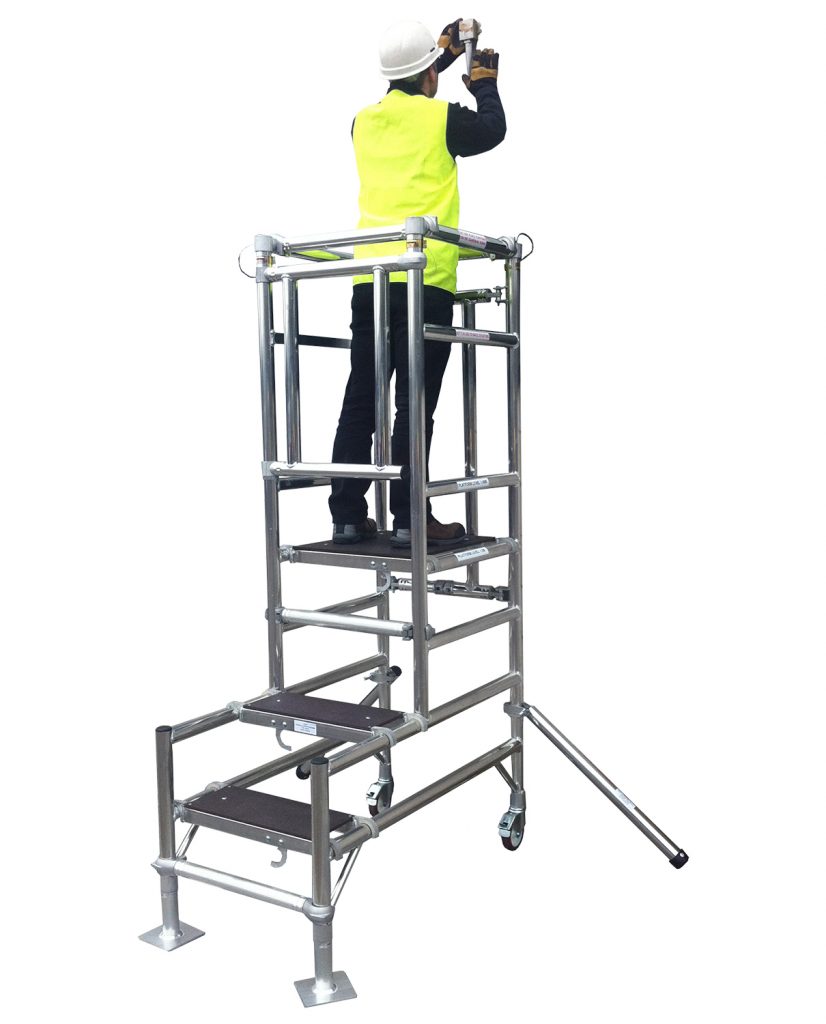 Euro-Step & Alpha Step Podiums - Zig Zag Access